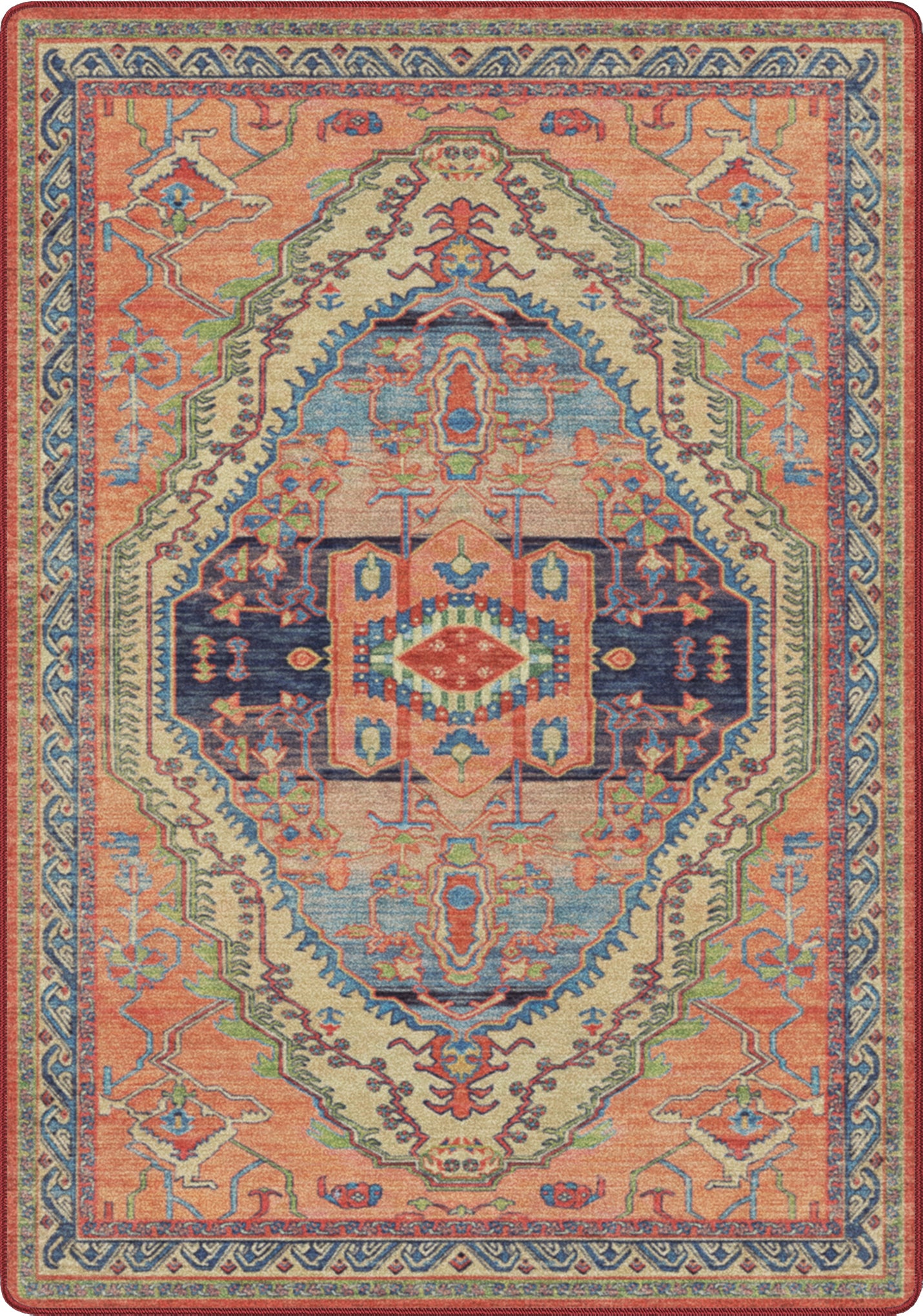 The Bazaar Rug – Persian-Style Rug for Eclectic Reading Nooks & Fantasy ...
